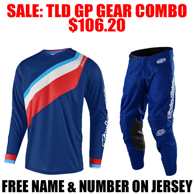 TLD GP PRISMA 2 GEAR COMBO BLUE - Pro Style MX