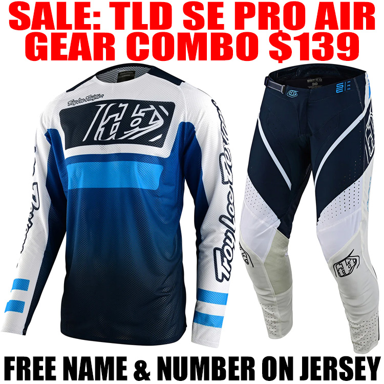 TLD SE PRO AIR LANES GEAR COMBO NAVY - Pro Style MX