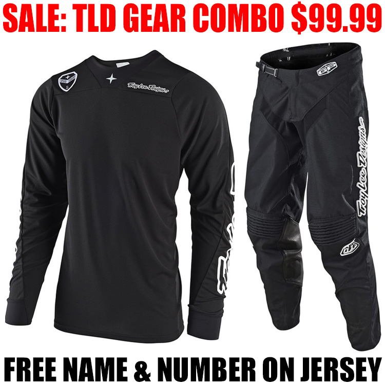 TLD SE/ GP SOLO BLACK GEAR COMBO - Pro Style MX