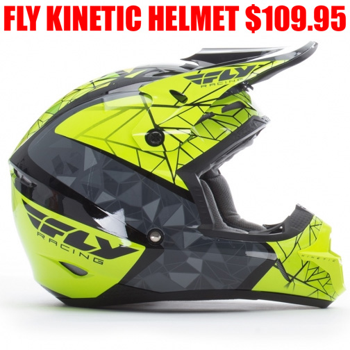2017 FLY KINETIC CRUX HELMET - Pro Style MX
