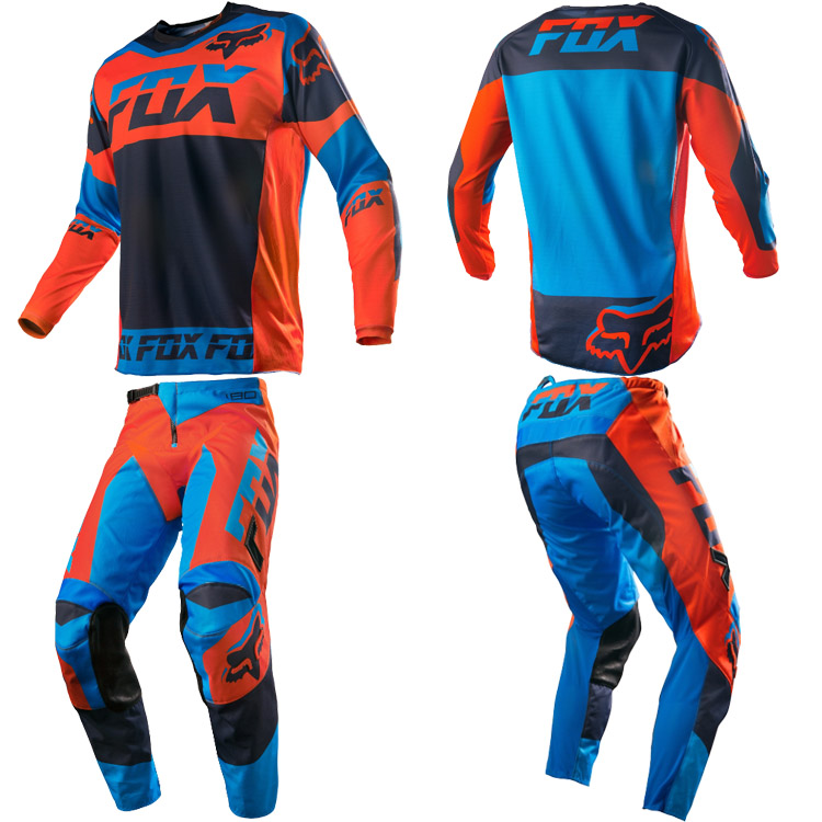 2016 FOX 180 MAKO GEAR COMBO ORANGE - Pro Style MX