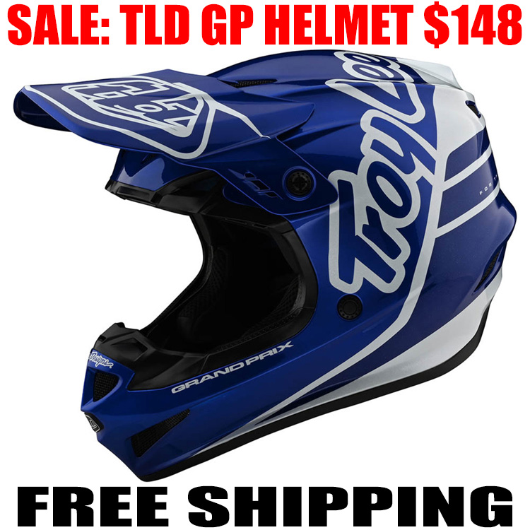 TLD GP SILHOUETTE HELMET NAVY - Pro Style MX