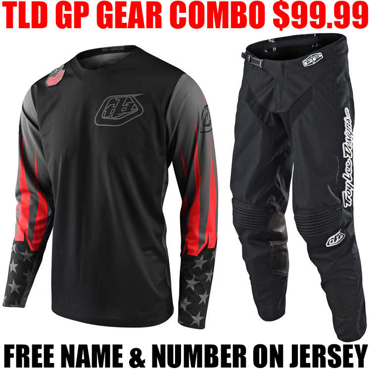 2020 TLD GP LIBERTY GEAR COMBO BLACK - Pro Style MX