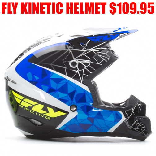 2017 FLY KINETIC CRUX HELMET - Pro Style MX