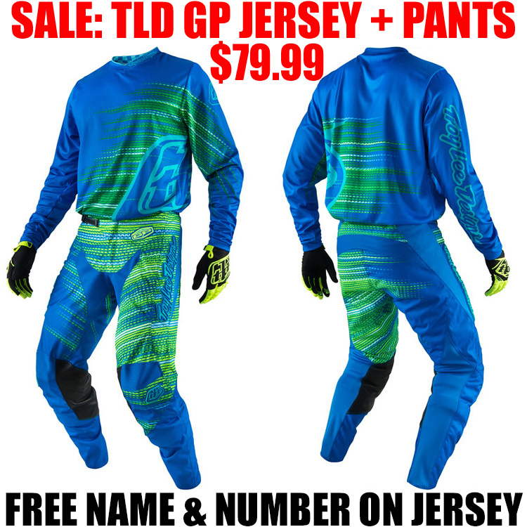 2017 TLD GP ELECTRO GEAR COMBO - Pro Style MX