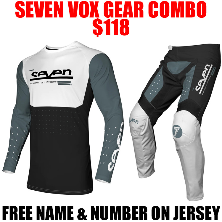 SEVEN VOX APERTURE GEAR COMBO LEAD/ BLACK - Pro Style MX