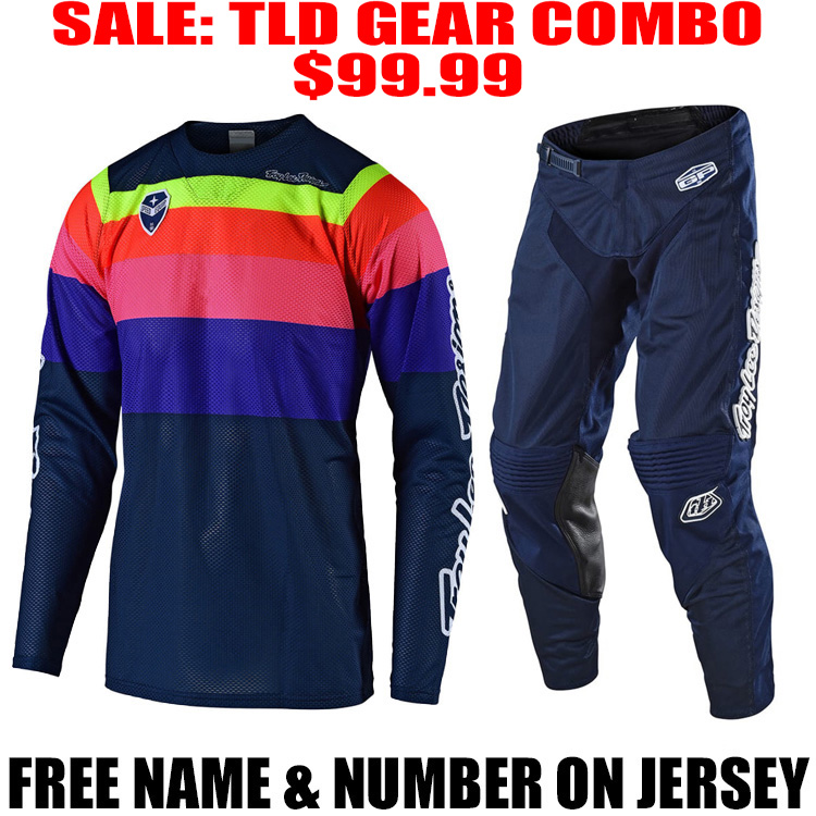 TLD SE AIR SPECTRUM JERSEY/ GP AIR NAVY PANTS - Pro Style MX