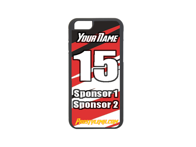 Custom Hard Cover Phone Case - Race Design - Pro Style MX