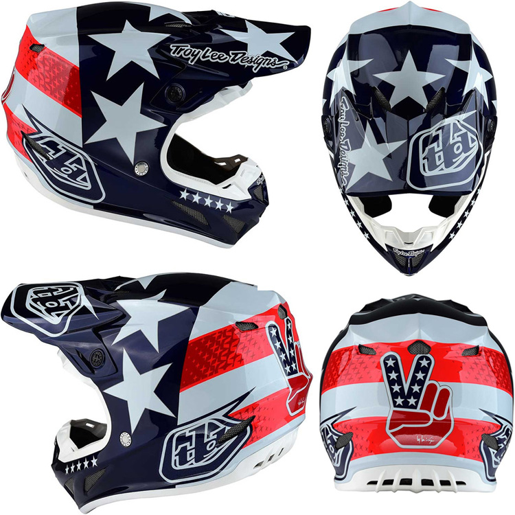 2017 TLD SE4 COMPOSITE FREEDOM HELMET - Pro Style MX