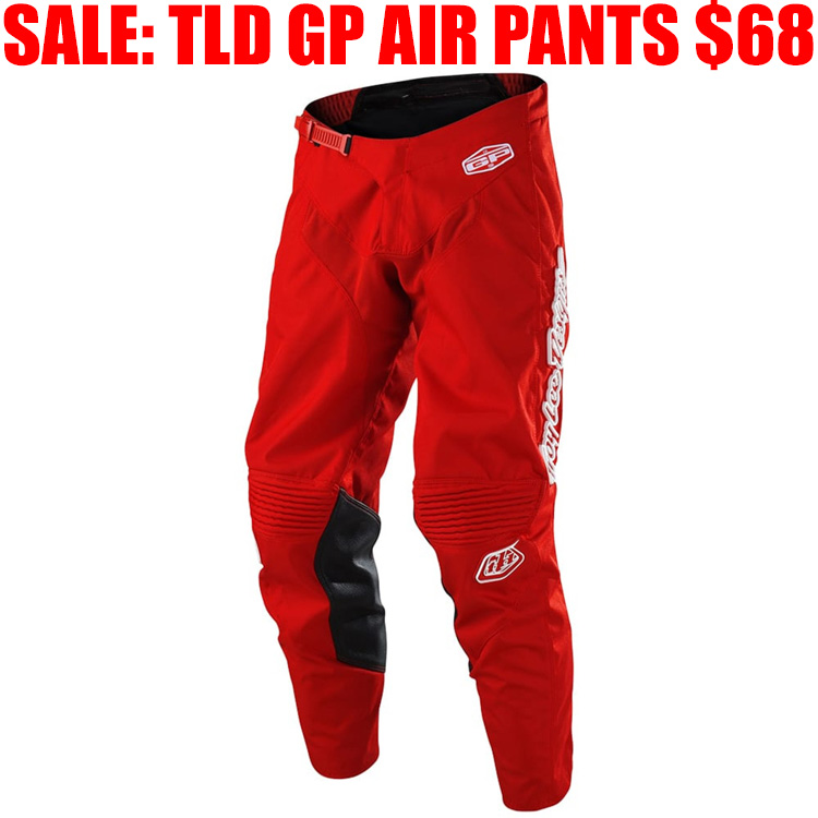 TLD GP AIR MONO PANTS RED - Pro Style MX